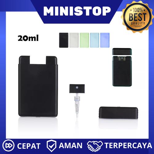 Promo botol parfum hand sanitizer spray card pocket bottle 20ml dengan ...