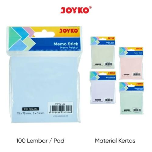 Jual Joyko Memo Stick MMS-30 - Sticky Note - Kertas Memo Tempel ...