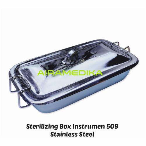 Jual Sterilizing Box Instrumen 509/Bak Instrumen 509 Tutup Kancing ...