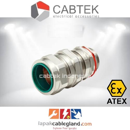 Jual Cable Gland Exproof CABTEK 20s E1FU M20 SWA Armour Brass hawke cmp ...