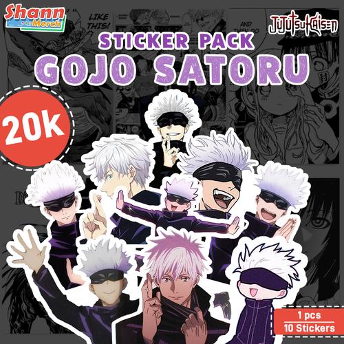 Jual Sticker Pack Gojo Satoru - Jujutsu Kaisen / Sticker Pack Anime ...