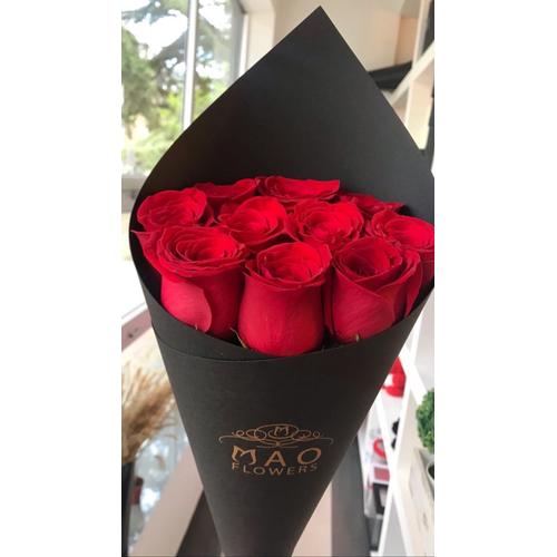 Jual The Hanna Florist - Simple Bouquet Korean Red Roses Buket Bunga ...