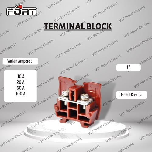 Jual Terminal Block Model Kasuga TR-10, TR-20, TR-30, TR-60, TR-100 ...