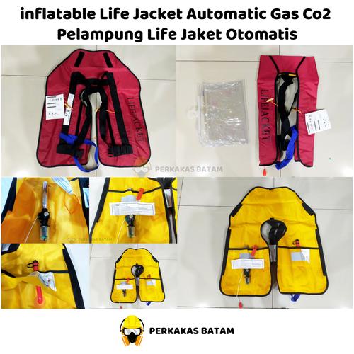 Jual Life Jacket Auto Inflatable CO2 Auto Life Jacket CO2 - - Perkakas ...