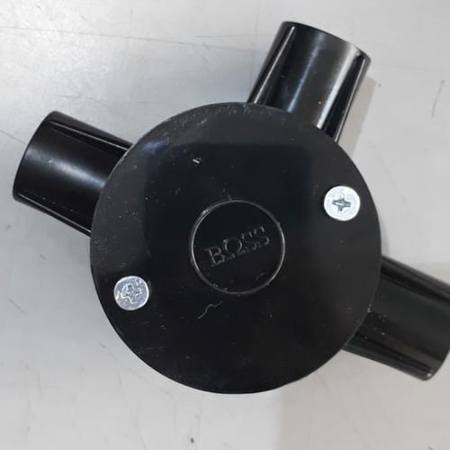 Jual Boss T-Dus Cabang 3 Warna Hitam 20mm Kabel PVC Filter Bell ...