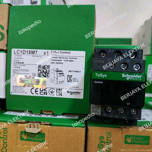 Jual Contactor Kontaktor LC1D18M7 220V 3P 18A Schneider - Jakarta Pusat - ELECTRIC JAYA | Tokopedia