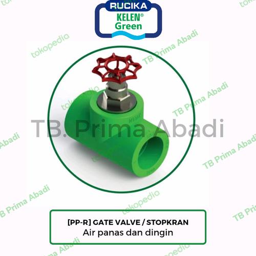 Jual STRAIGHT WAY VALVE- PPR - GATE VALVE - STOP KRAN PANAS / DINGIN - Kota Tangerang Selatan ...