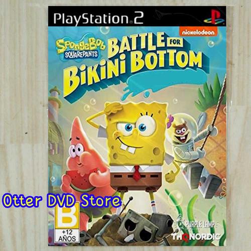 Jual Kaset Game PS2 PS 2 SpongeBob SquarePants - Battle for Bikini ...