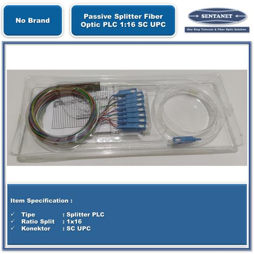 Jual PLC Passive Splitter 1x16 SC UPC Fiber Optic - Kota Surabaya ...