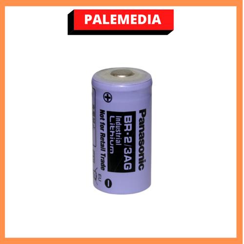 Jual Panasonic BR-2/3AG Size 2/3 A 3V Industrial Lithium Battery ...