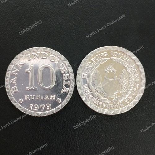 Jual Koin Kuno Materi Mahar Nikah 10 Rupiah Tahun 1979 Lustre Original - Jakarta Pusat - Nadin ...