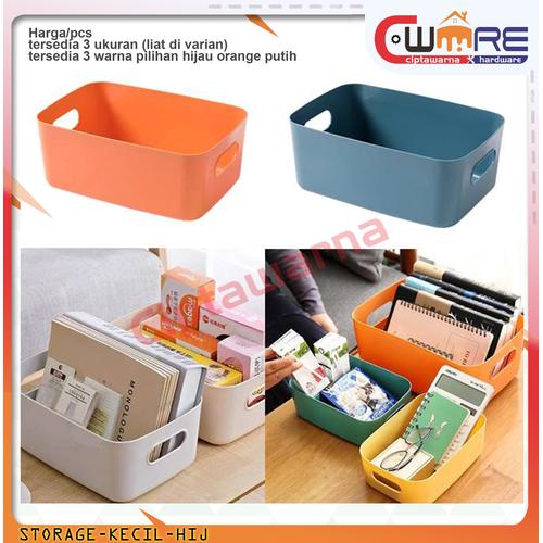 Jual Storage Box Organizer Kotak tempat Penyimpanan keranjang barang ...