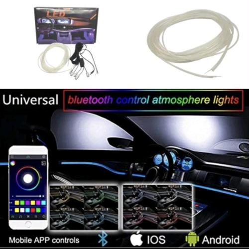 Jual LAMPU INTERIOR RGB APPS LED AMBIENT LIGHT LASER OPTIK MOBIL ...