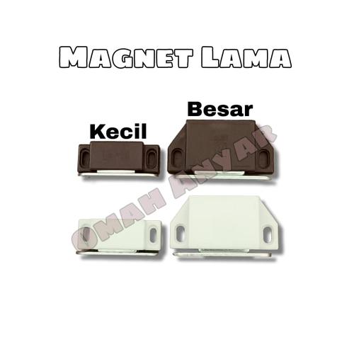 Jual Magnet Besar untuk Pintu lemari merk Lama - Lama Kcl Putih - Kota ...