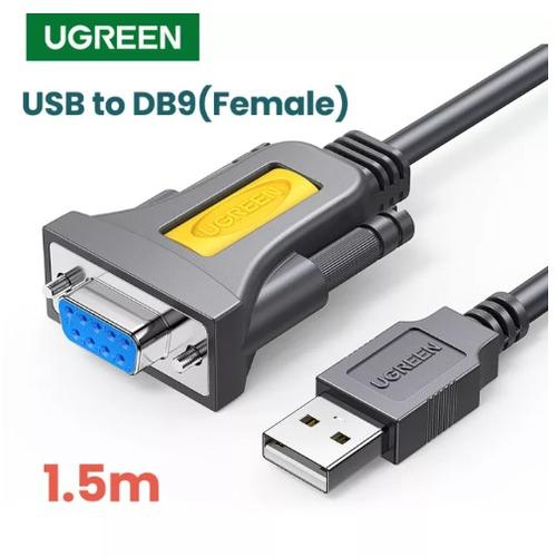 Jual USB to RS232 DB9 Adapter Serial Cable Ugreen RS-232 Converter ...
