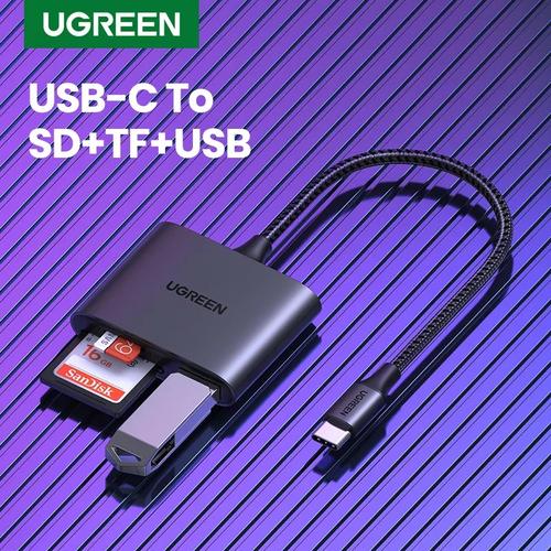 Jual UGREEN TYPE C to Card Reader SD / TF USB 2.0 Adapter - Jakarta ...