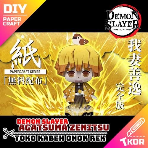 Jual DEMON SLAYER - Kimetsu no Yaiba - Agatsuma Zenitsu Papercraft ...