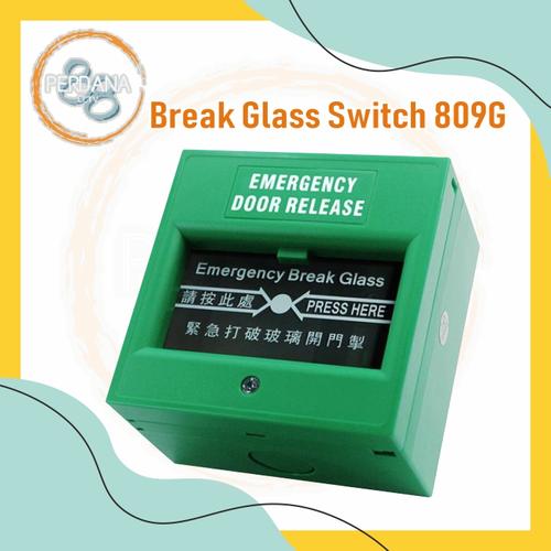 Jual Emergency Break Glass Hijau /Resetable/Access Door - Kota Medan ...