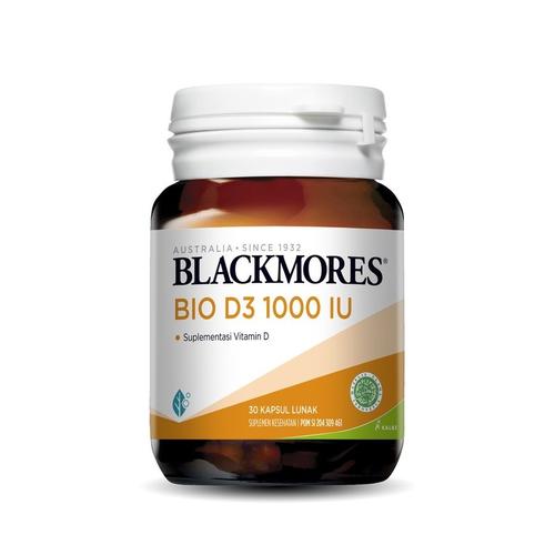 Jual Blackmores Bio D3 1000 IU BPOM Kalbe 30 Tablet / Vitamin D3 - Kab ...