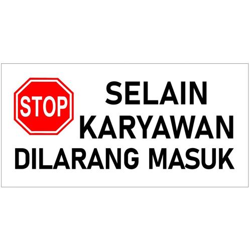 Jual Label Akrilik Kasir / Budaya antri / Pesan dan Bayar disini ...