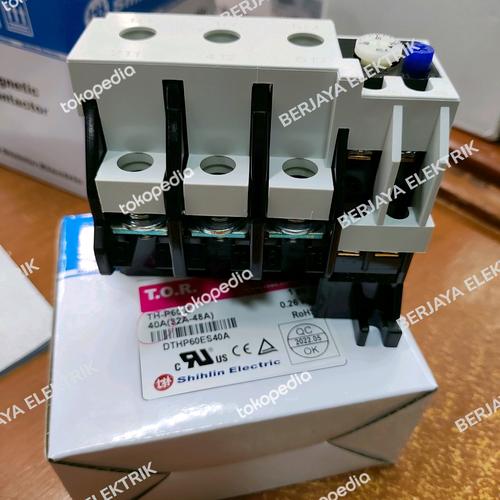 Jual Thermal Overload Relay TH-P60E 32A-56A Shihlin - 40A(32-48A ...