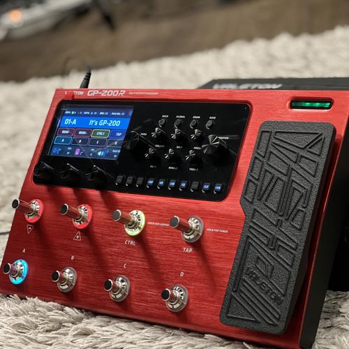 Promo Valeton GP 200 GP200R GP-200R Red Digital Multi Effects Modeller ...