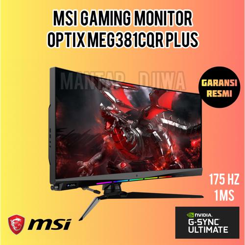 Jual Msi Gaming Monitor 38" inch IPS Display Optix MEG381CQR Plus Curve ...