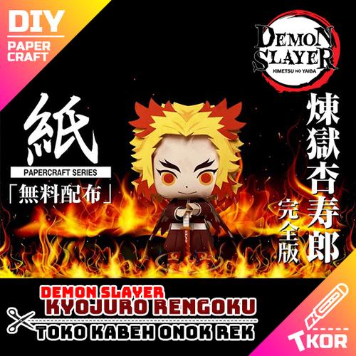 Jual DEMON SLAYER - Kimetsu no Yaiba - Kyojuro Rengoku Papercraft ...