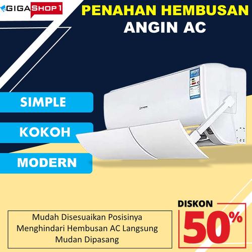 Jual Cover Talang Penahan Reflektor AC Pelindung Penutup Tutup Hembusan ...