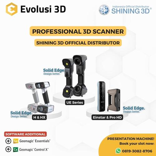 Promo Einscan 3D Scanner Freescan UE | Industrial Professional 3D ...