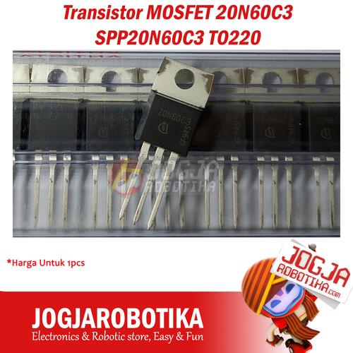 Jual Transistor MOSFET 20N60C3 SPP20N60C3 TO220 - Kab. Sleman ...
