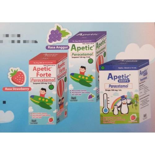 Jual APETIC Forte Syrup Drops Varian - Obat Demam Panas Paracetamol ...