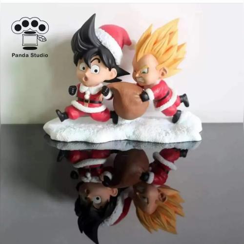Jual GOKU & VEGETA COS SANTA BY PANDA (PREORDER) RESIN STATUE DRAGON ...