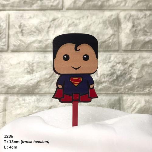 Jual TOPPER SUPER HERO CAKE DECOKORASI /TOPPER TUSUK AVENGERS ...