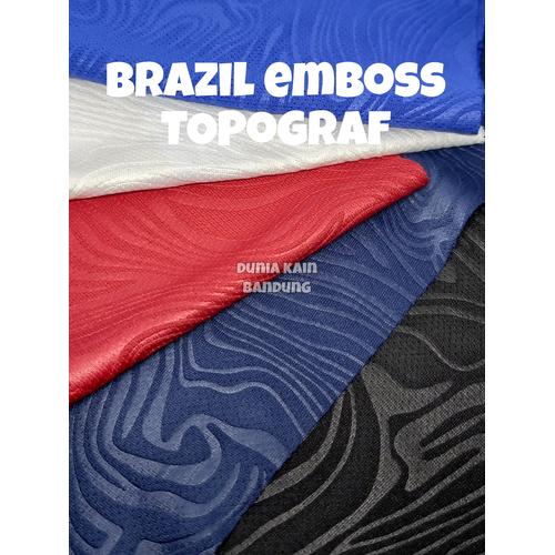 Jual Bahan Kain Drifit Brazil Emboss Topograf Dryfit - Putih - Kota Bandung - duniakain_bdg ...