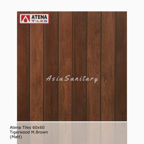 Jual Keramik Lantai Motif Kayu 60x60 KW1 Atena Tigerwood M.Brown ...