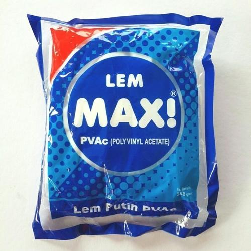 Jual Lem Putih PVAc MAXI Biru 350 Gram/ No FOX/Lem Kayu Kertas Plamir ...
