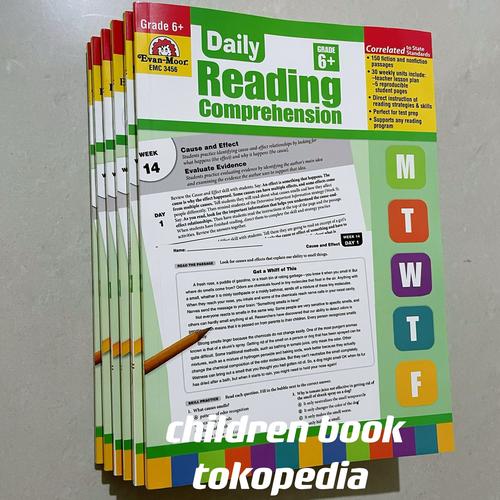 Jual Evan moor daily reading comprehension - grade 6 - Jakarta Utara - CHILDREN BOOK | Tokopedia