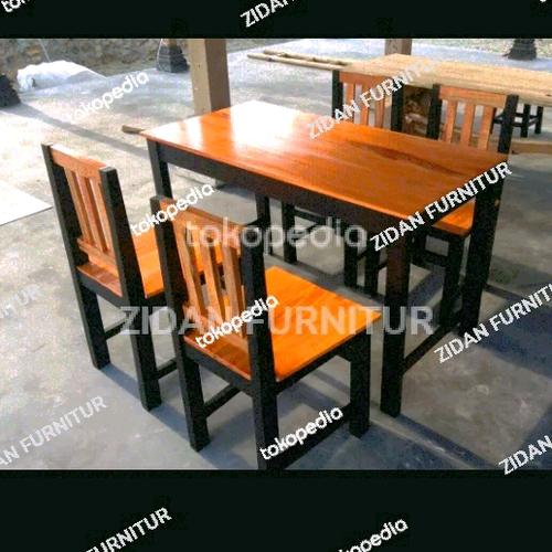 Jual meja makan meja cafe meja bakso meja resto meja kayu jati - Kota ...
