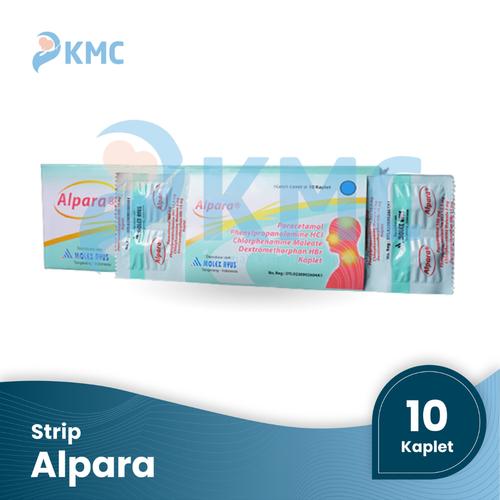 Jual Alpara 1 strip isi 10 kaplet | Obat Batuk dan Demam | Pereda Flu ...