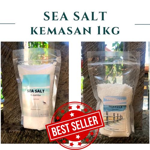 Jual SEA SALT 1kg (garam laut bali) kusamba tejakula non-rafinasi pure ...