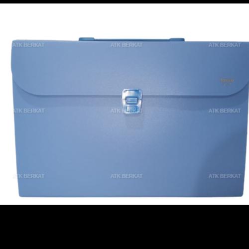 Jual Expanding File Map Harmonika FOLIO F4 13 Sekat/Pocket - Biru ...
