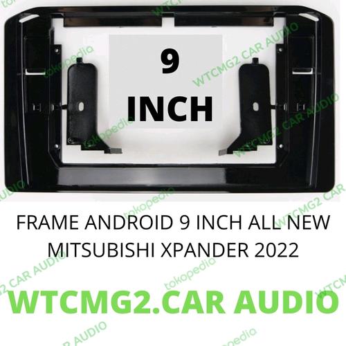 Jual frame head unit android 9 inch all new mitsubishi xpander 2022 up ...