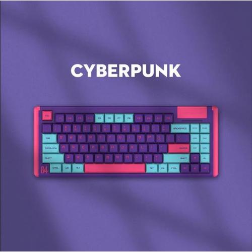 Promo DUSTSILVER CYBERPUNK Cool Purple Hot-swappable RGB Backlit ...