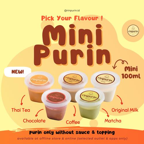 Jual RINPURIN MINI PUDDING 100ML (pudding only) - saus dan topping ...