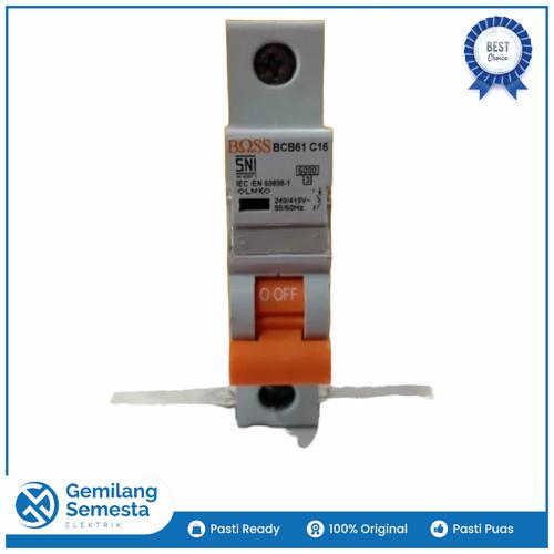 Jual MCB 1 Pole phase boss 1P 2A 4A 6A 10A 16A 20A 25A 32A BOSS - 25A - Kab. Bogor - Gemilang ...