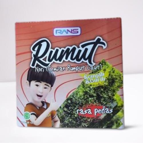 Jual Nori Rumut cemilan rumput laut enak dan murah ( 1 box isi 12pcs ...