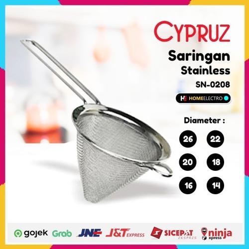 Jual Saringan Cypruz SG-0747 Saringa Halus 2 Lapis Dasar Segitiga 26 Cm ...