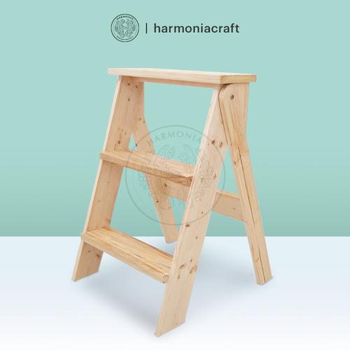 Jual Step Stool Bangku Tangga Lipat Kayu Harmonia - Kab. Malang ...