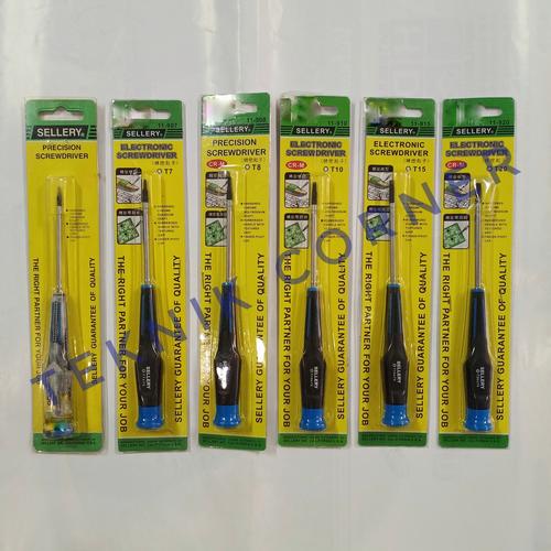 Jual SELLERY obeng bintang torx T 5 / 7 / 8 / 10 / T15 / 20 ; T5 T7 T8 ...